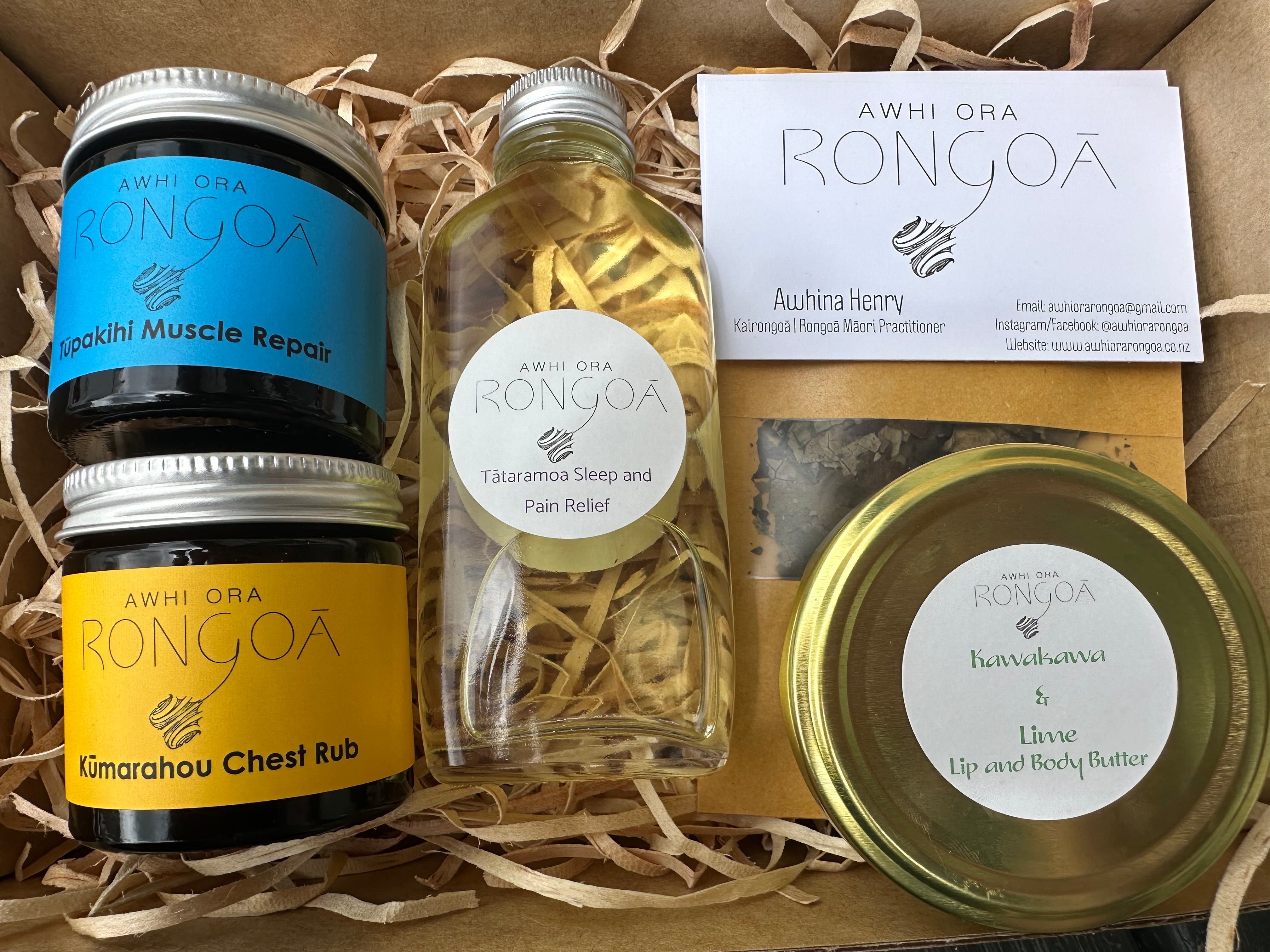Large Gift Pack #1 – Awhi Ora Rongoā
